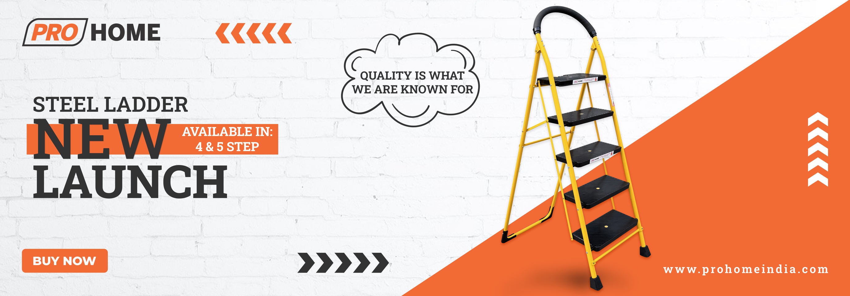 Buy Stainless Steel Ladder - Aluminum stairs for Home Online – PROHOME