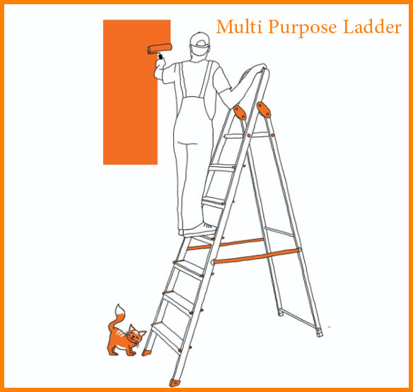 Buy Ladder For Home Use Foldable Online at Best Price || Prohomes Indi ...